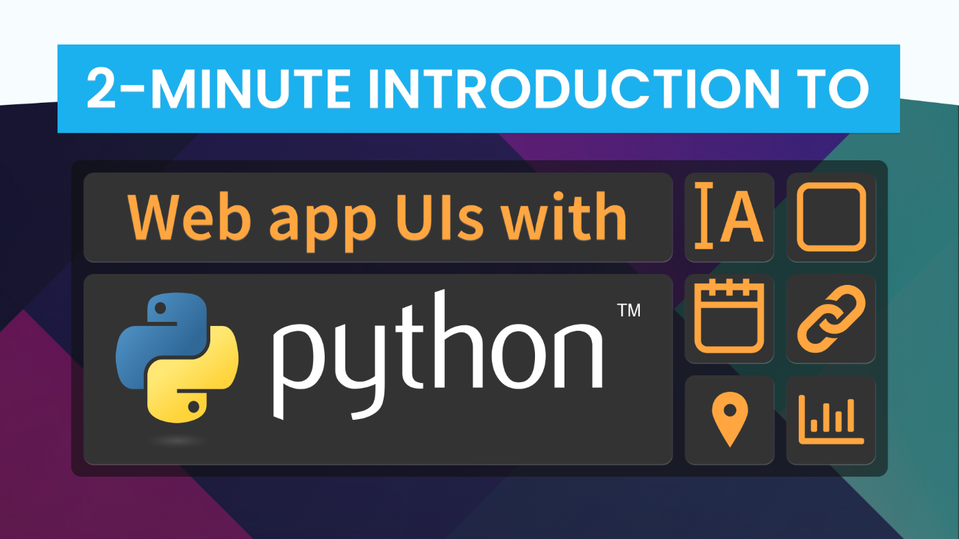 How To Create A Web Application UI With Python Jazat Web