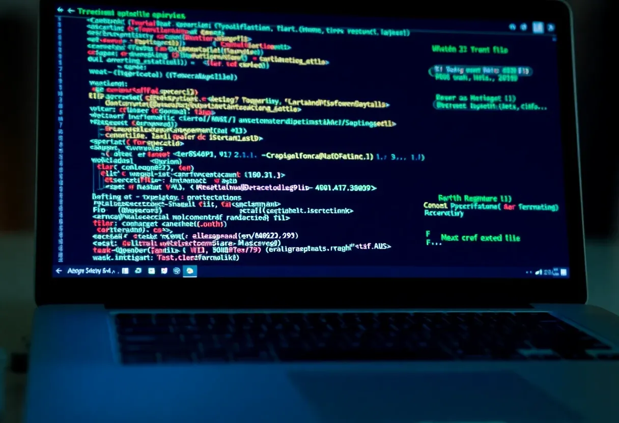 Ai Algorithm On A Laptop Screen Hackernoon