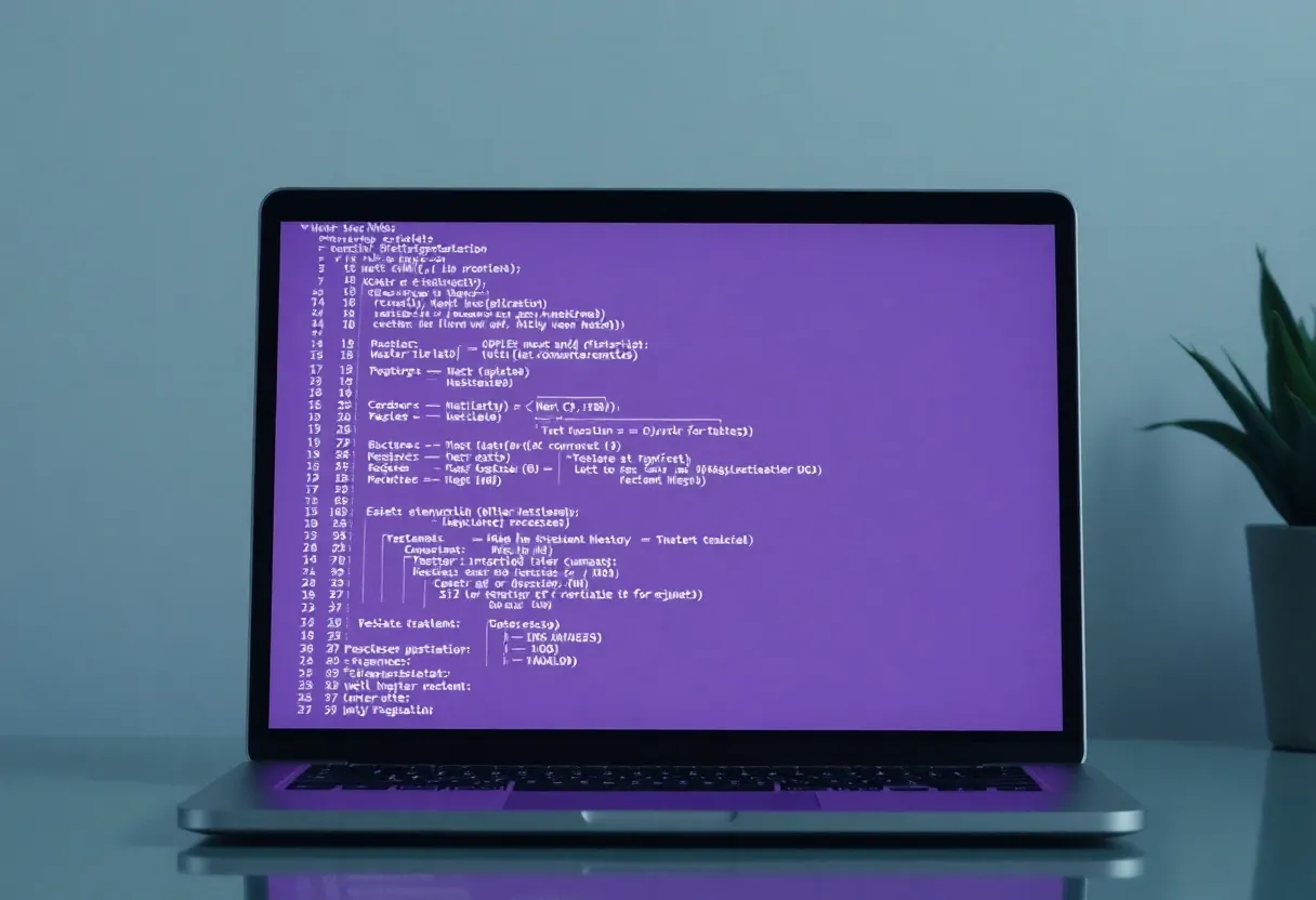 Ai Algorithm On A Laptop Screen Hackernoon