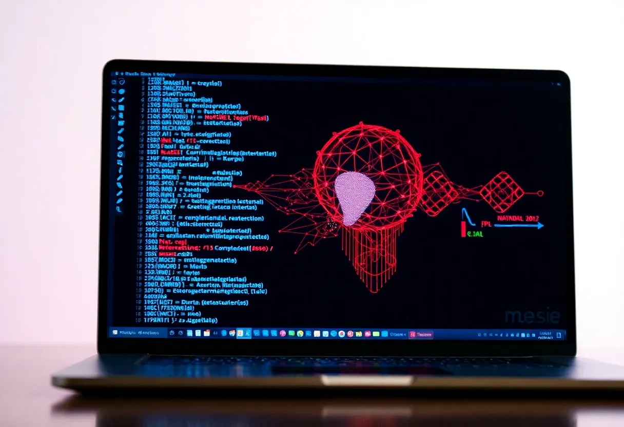 Ai Algorithm On A Laptop Screen Hackernoon