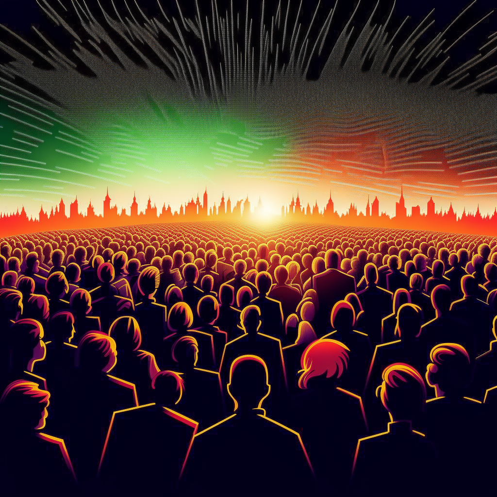 "an audience of people clapping so hard it makes air waves" | HackerNoon