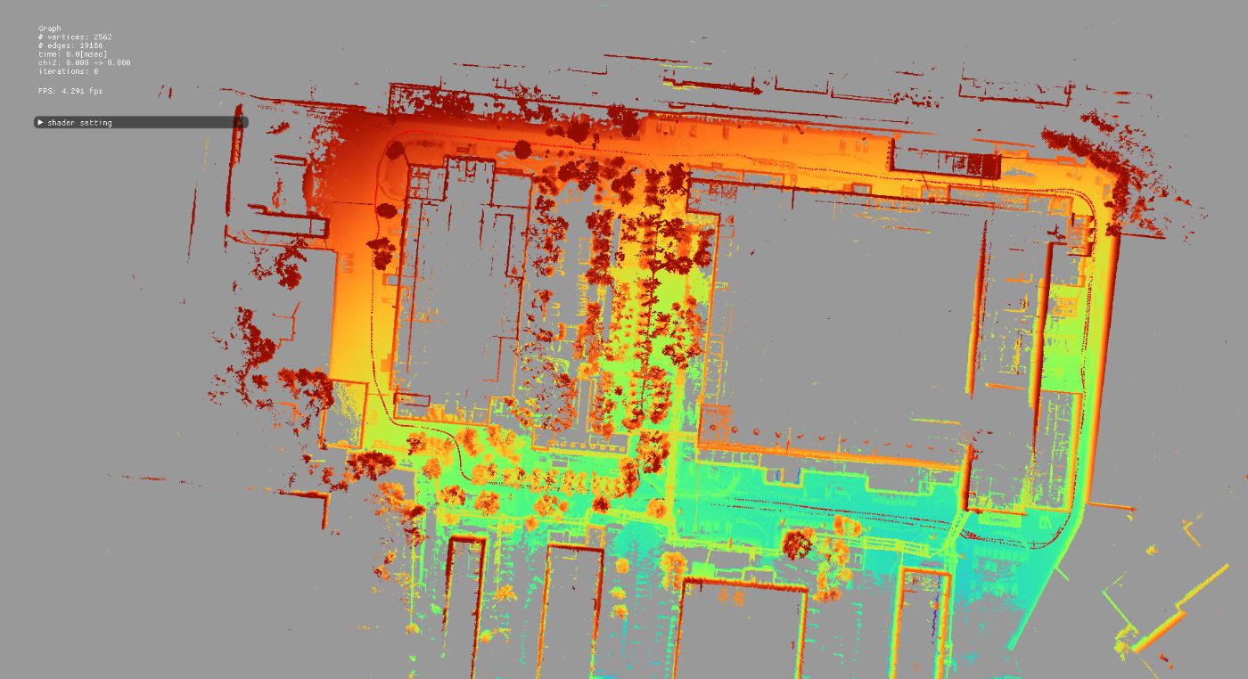 Building A Lidar Map Using Graphs And Open Source Tools