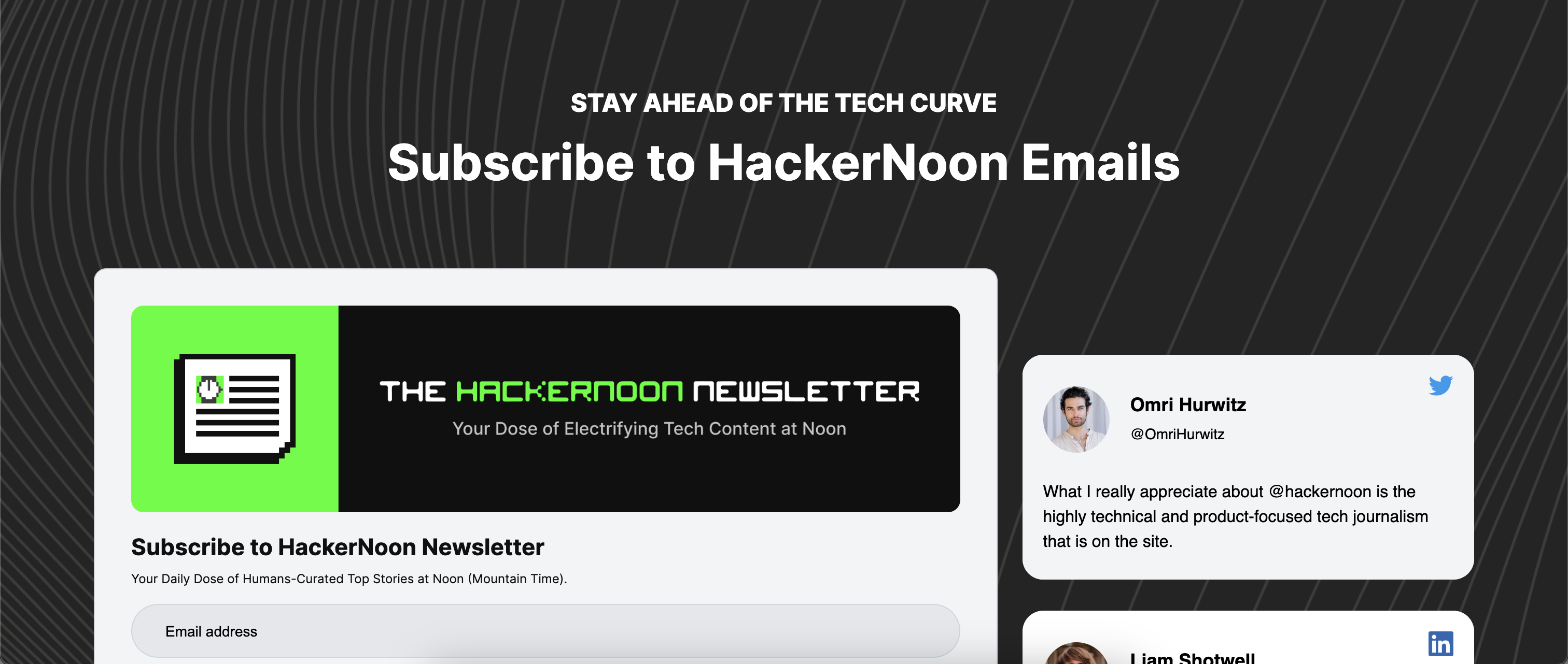 Subscribe to HackerNoon's Emails | HackerNoon