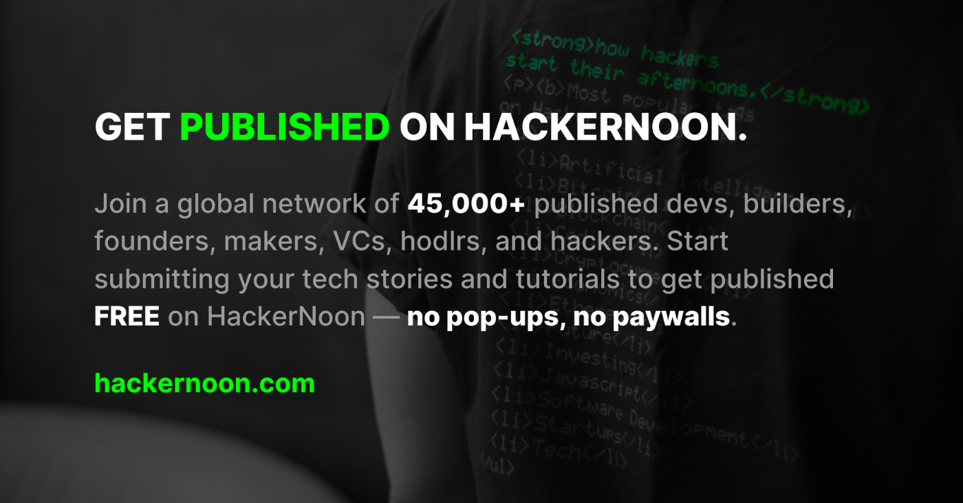 Publish on HackerNoon - Content Pitch | HackerNoon