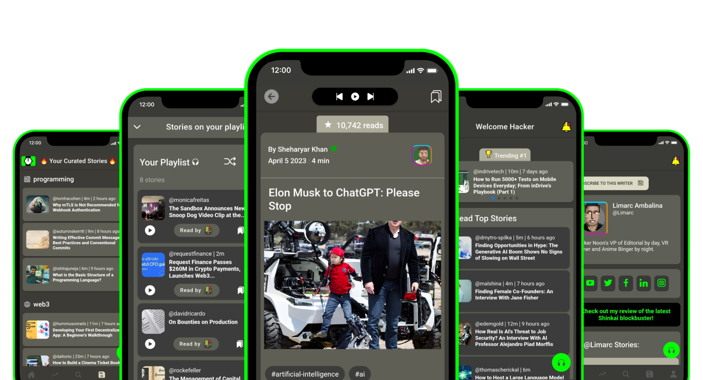 Download Hackernoon Mobile App Hackernoon 