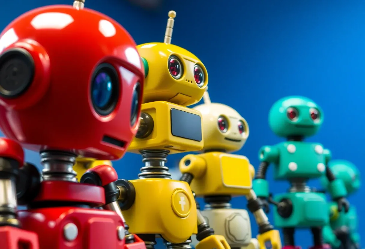 "robots of different shapes and colors" | HackerNoon