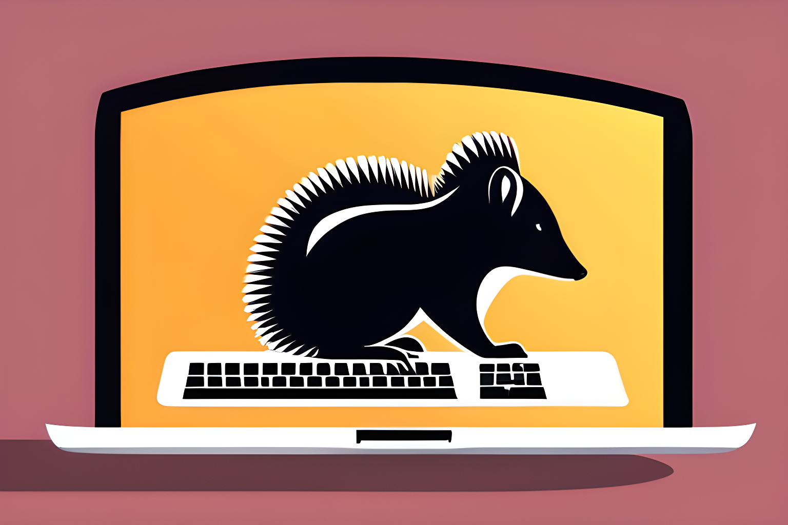 "skunks around a personal computer, 4k" | HackerNoon