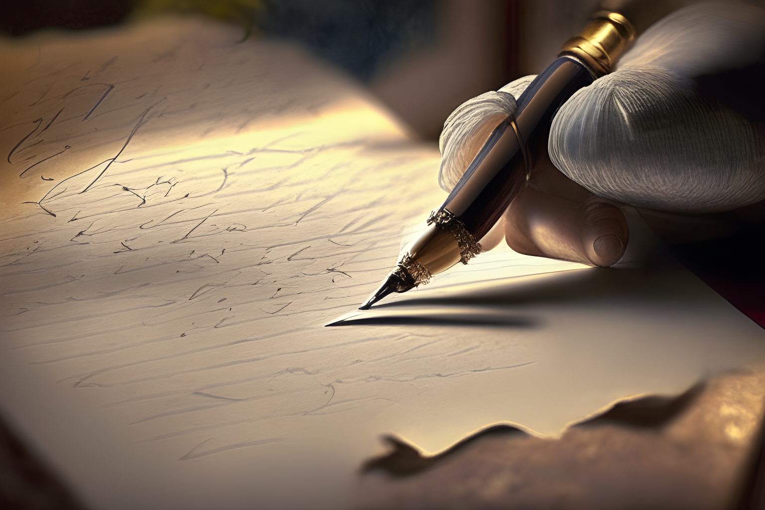 "writing a letter with a pen" | HackerNoon